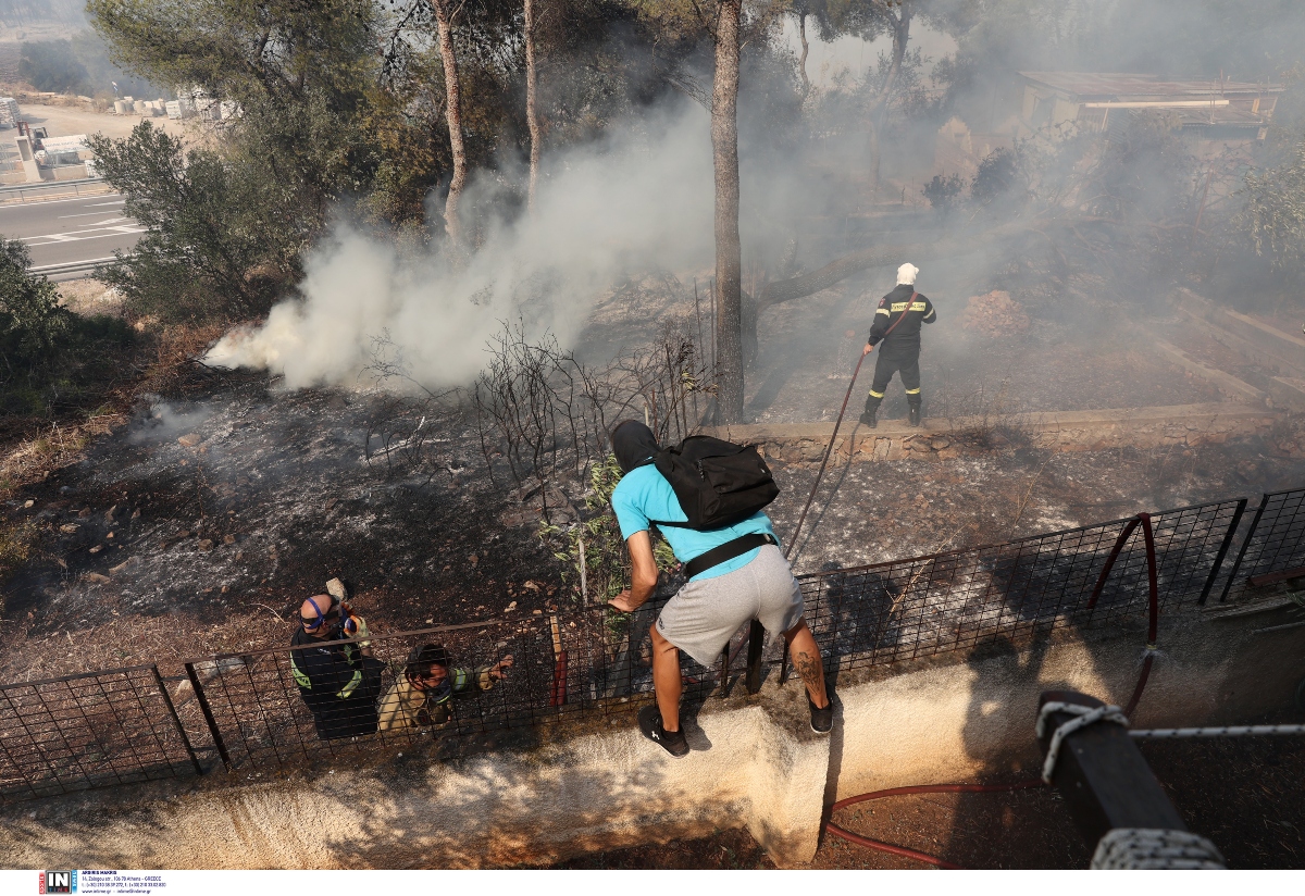 EL - Απαγόρευση κυκλοφορίας: Πολίτες στην Μάνδρα έπαιξαν ξύλο με τους ...