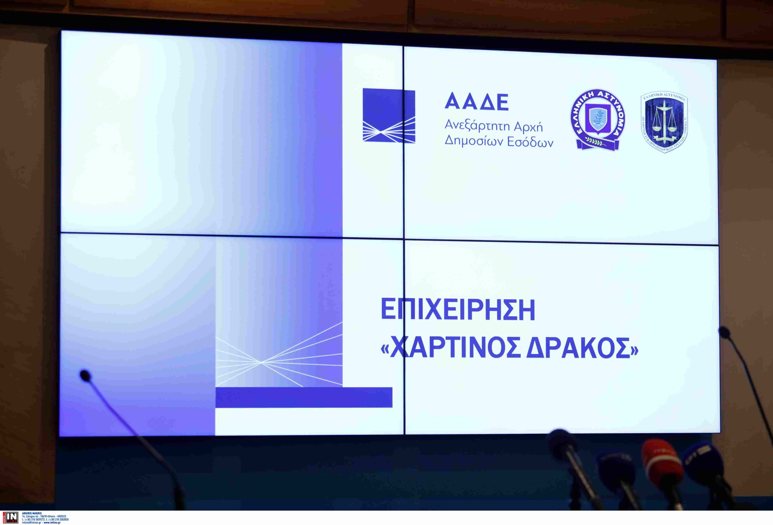 EL - Ο "χάρτινος Δράκος" στις δαγκάνες της ΑΑΔΕ - Αποκάλυψη ...