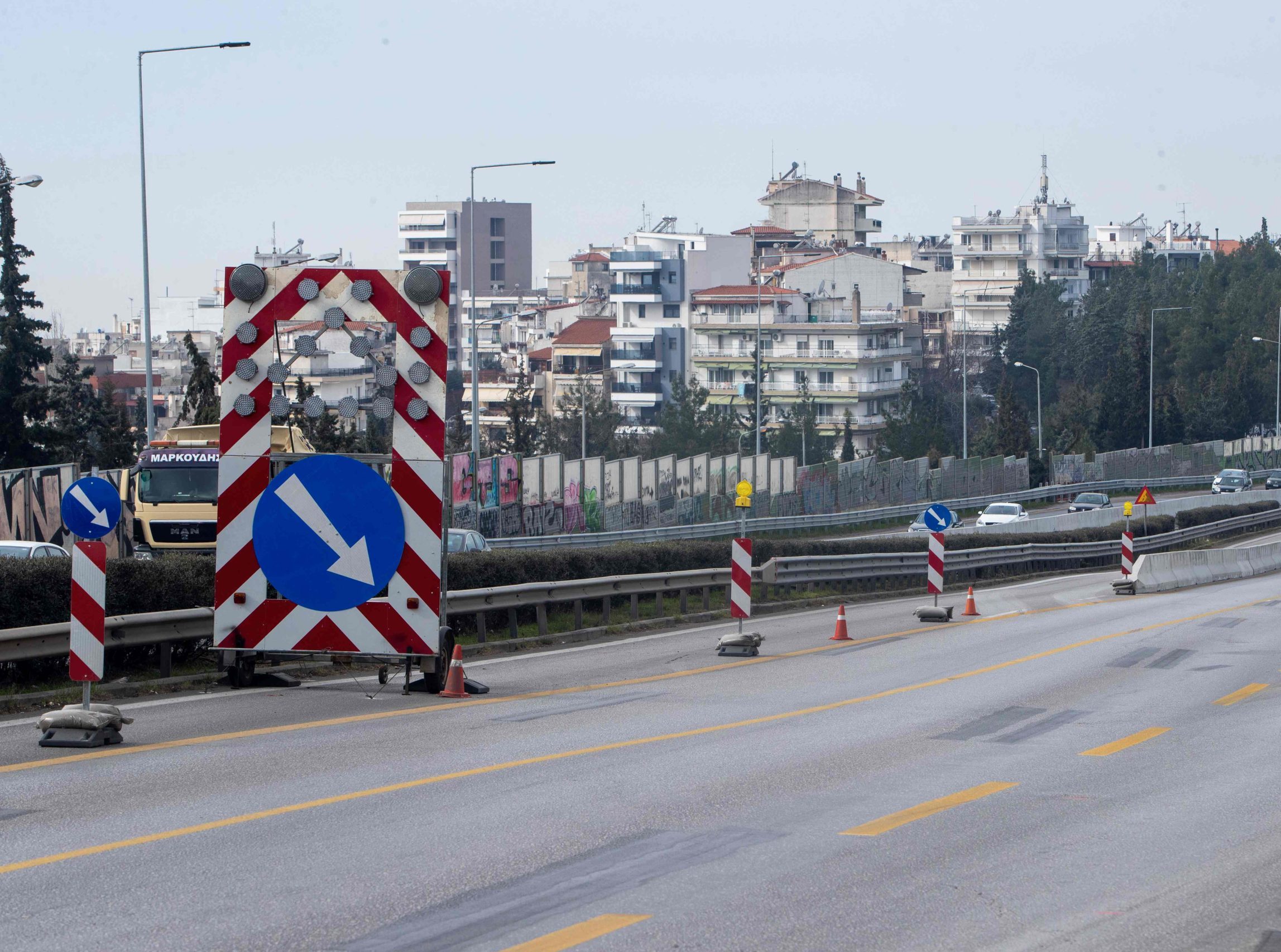 EL - Εργασίες συντήρησης στην γέφυρα Αξιού, Ε.Ο. Θεσσαλονίκης- Έδεσσας