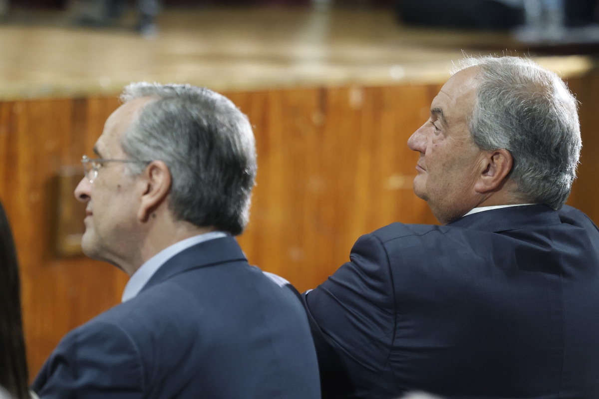 EL - Μητσοτάκης, Σαμαράς, Καραμανλής: Και οι τρεις στο Ίδρυμα ...